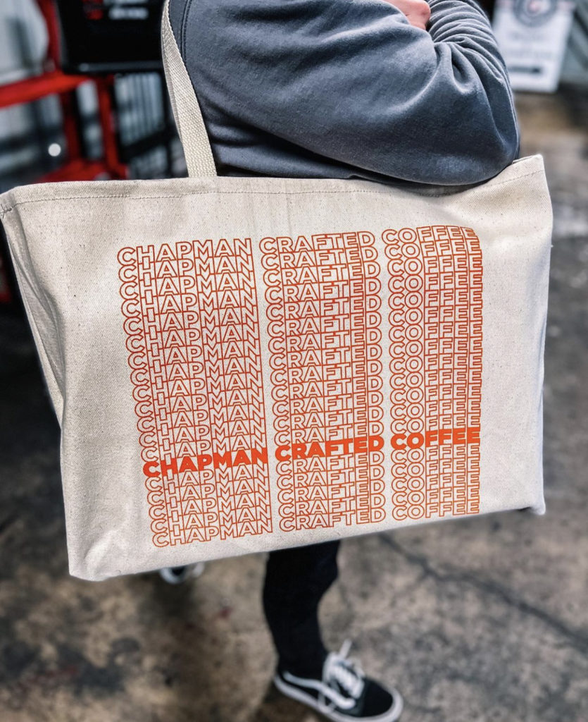 Chapman Crafted Coffee "Thank You" Tote - Chapman Crafted Coffee